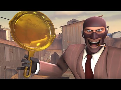 My first gold weapon in tf2 on my second tour!!!!!! - YouTube
