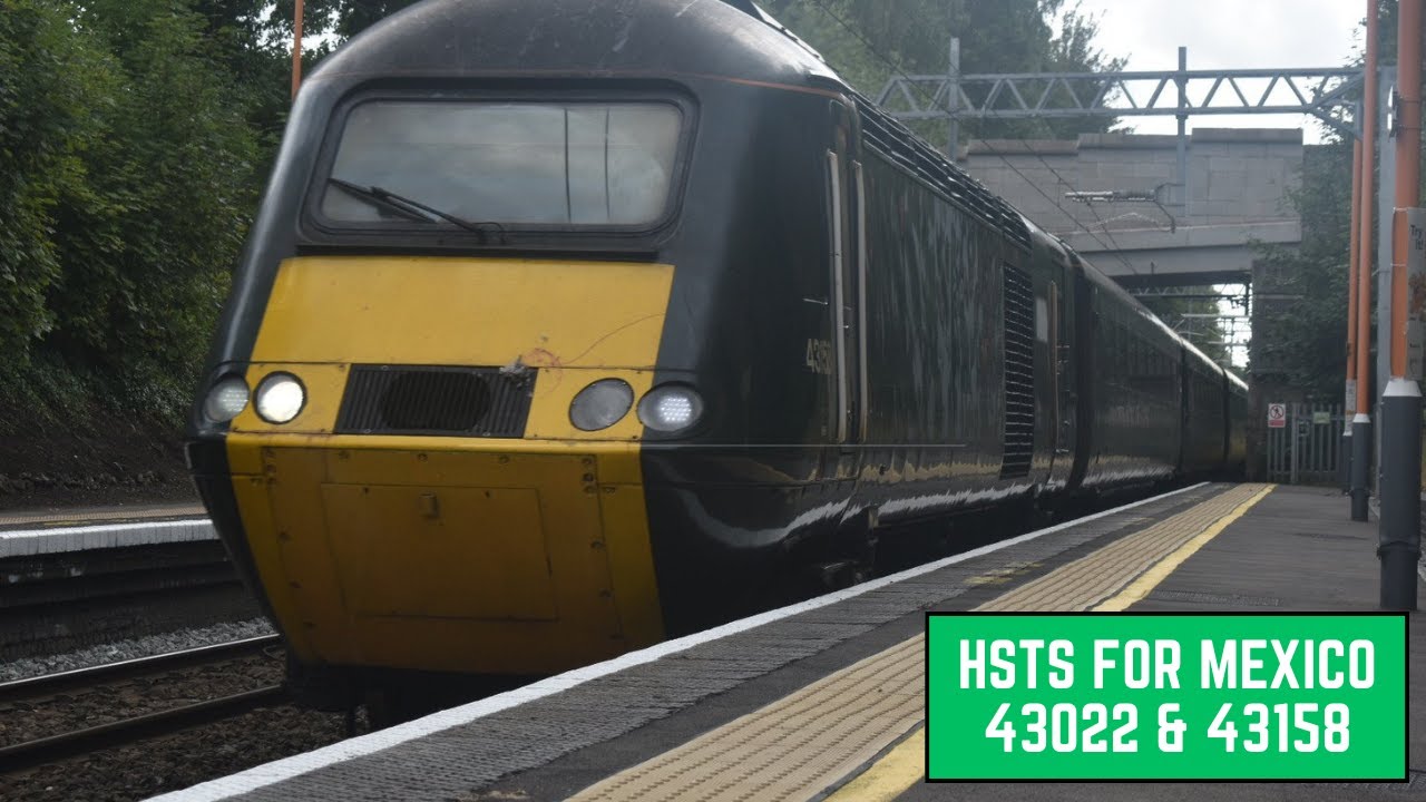 HSTs for Mexico | 43022 & 43158 working to Kings Norton | 28/07/2023 ...