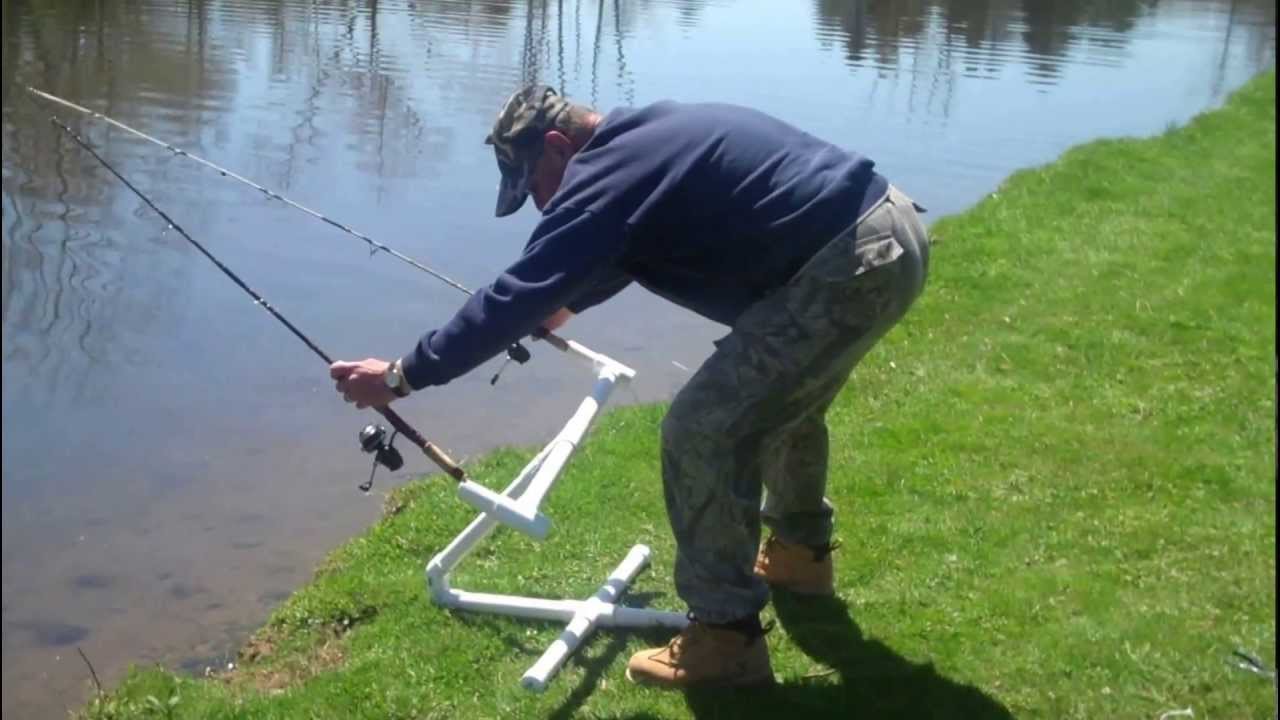 Hammer'in Hank's Multi-Purpose Dual Rod Holder - 4 - YouTube