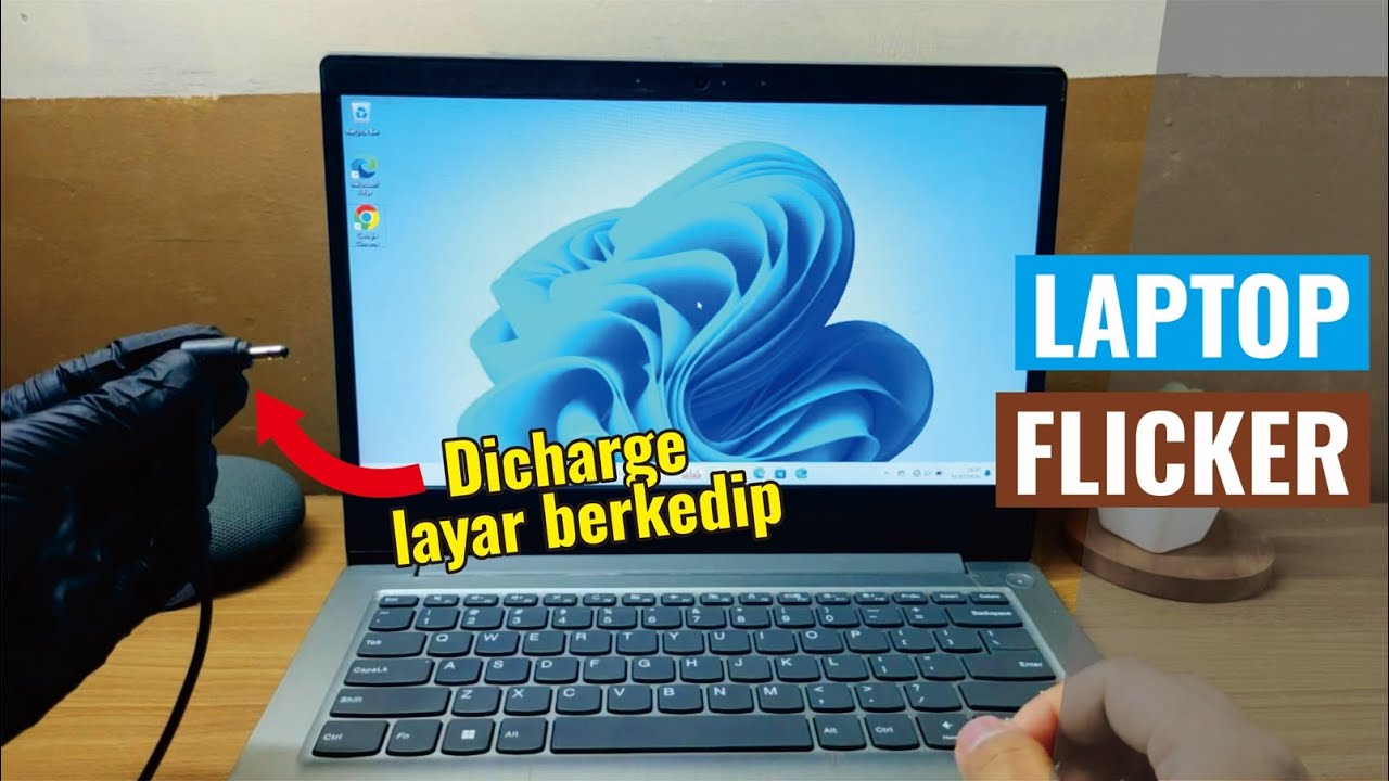 Cara Memperbaiki Layar Laptop Flicker atau Berkedip saat Dicharge - YouTube