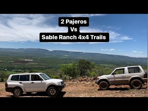 2 Pajeros Take on Sable Ranch 4X4 Trails ! - YouTube
