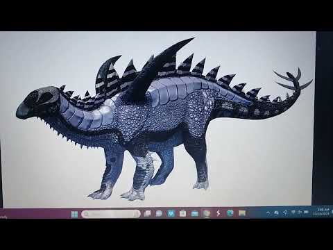 Ark Additional Creatures Mod Thyreophorans appearance - YouTube