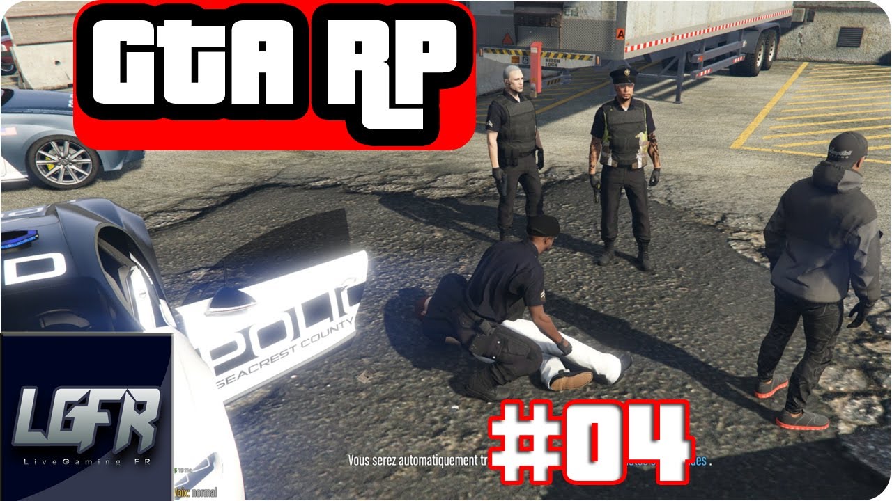 GTA RP: Accident avec la Police + Coma #04 - YouTube