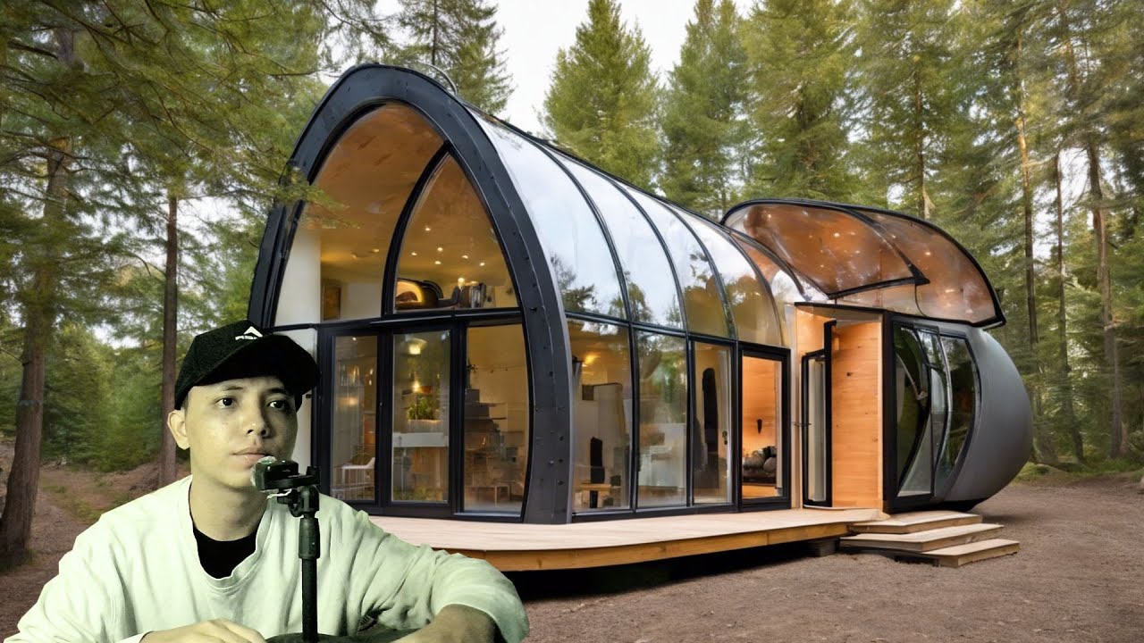 BRAND NEW FUTURE TINY HOUSE DESIGN - YouTube