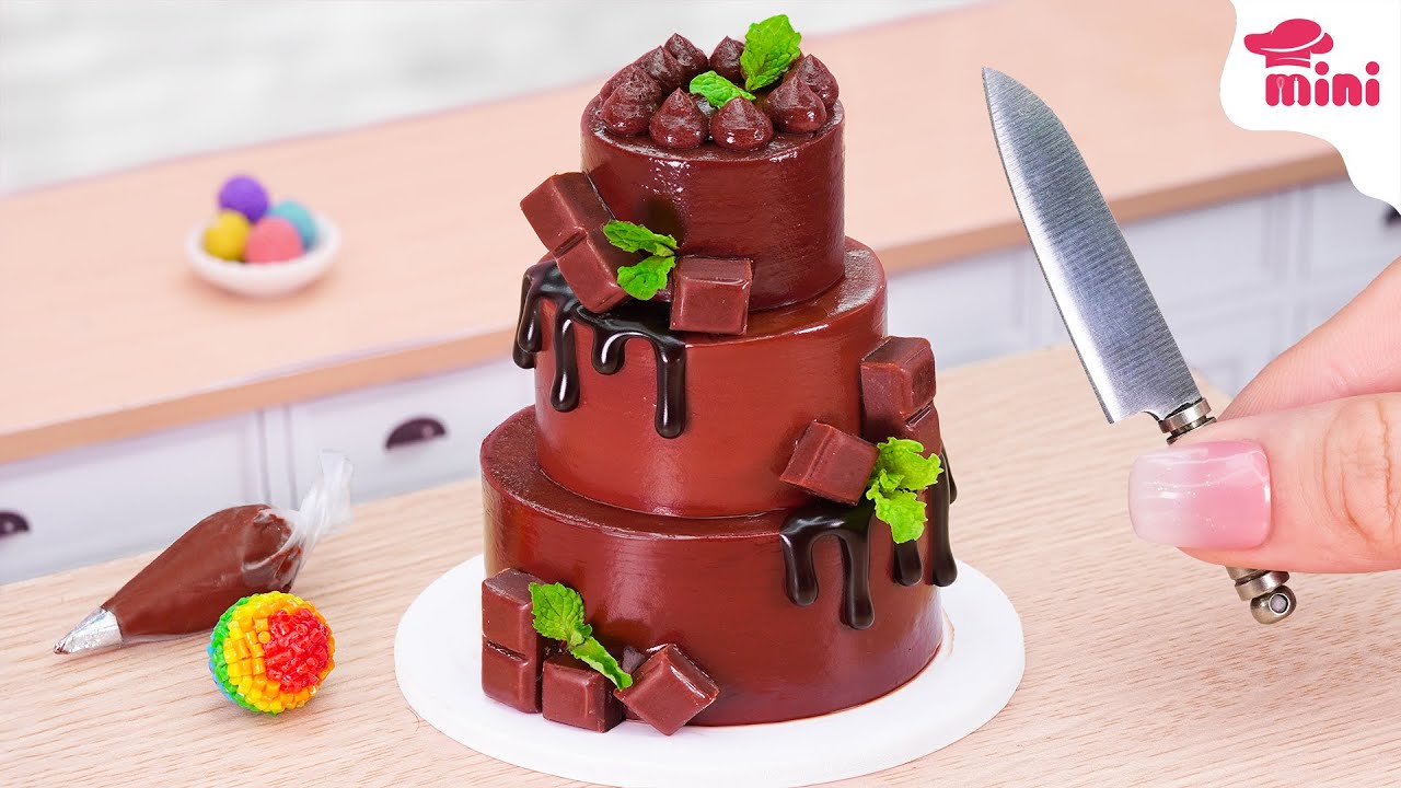[💕Mini Cake 💕] Amazing Miniature Chocolate Cake Decorating Ideas | 1000 ...