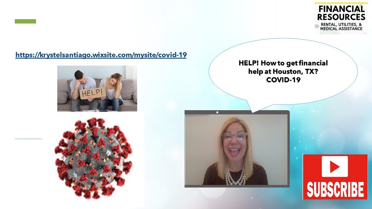 How to get financial assistance at Houston, TX COVID-19 - YouTube