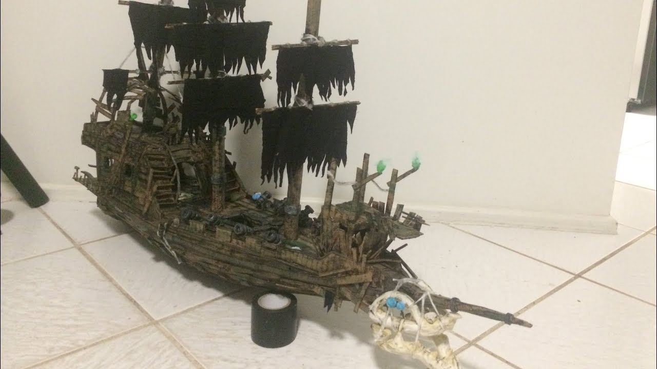 How to make a Skeleton Galleon model from Sea Of Thieves - YouTube