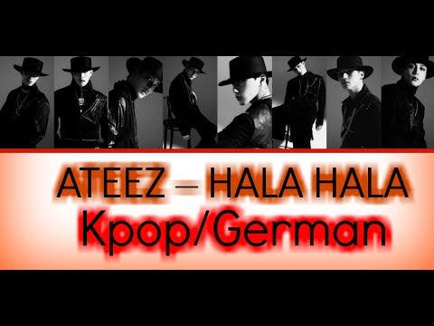 ATEEZ -  HALA HALA (Hearts Awakened, Live Alive) (Color Coded Lyrics Han/Rom/German/Deutsch sub)