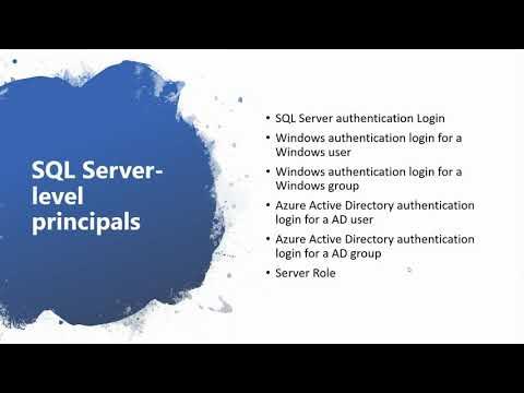 SQL Server Principals Explained! - YouTube