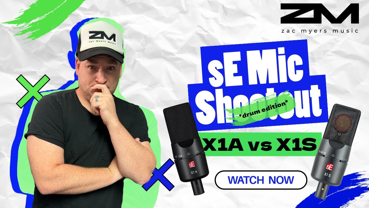 @sEElectronicsofficial X1A vs X1S - MONO Overhead Mic Review - YouTube