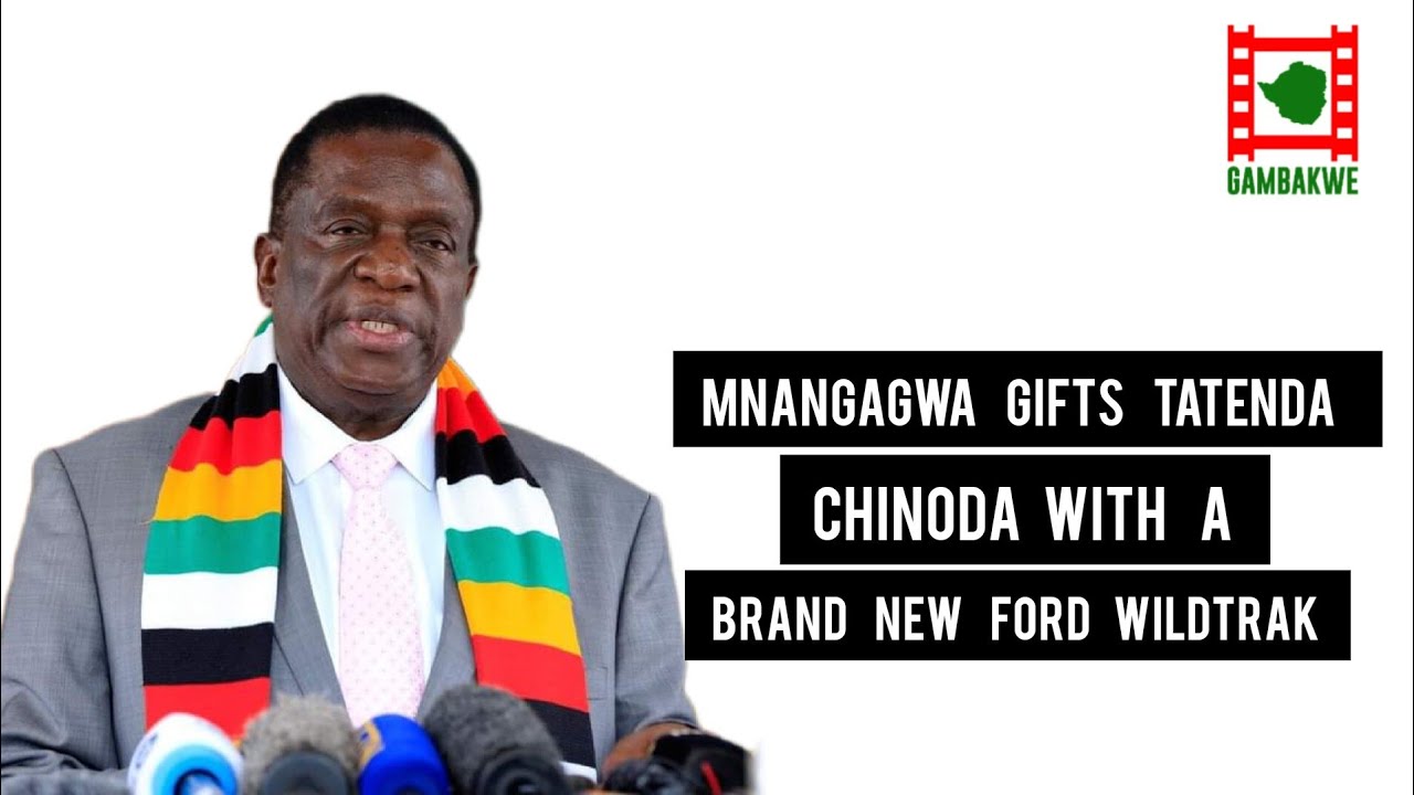 Mnangagwa Gifts Tatenda Chinoda With A Brand New Ford Wildtrak Vehicle ...