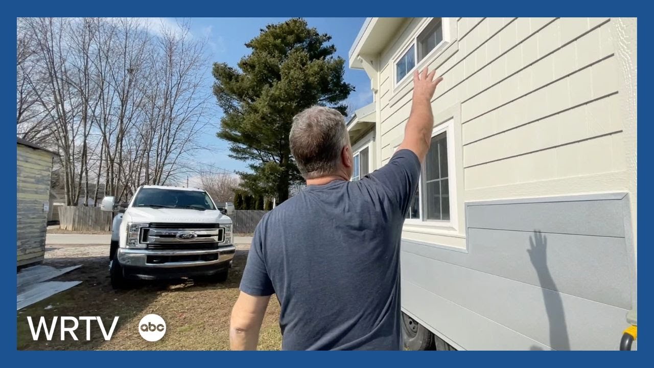 Tiny Homes look to provide affordable Housing in Hamilton Country - YouTube