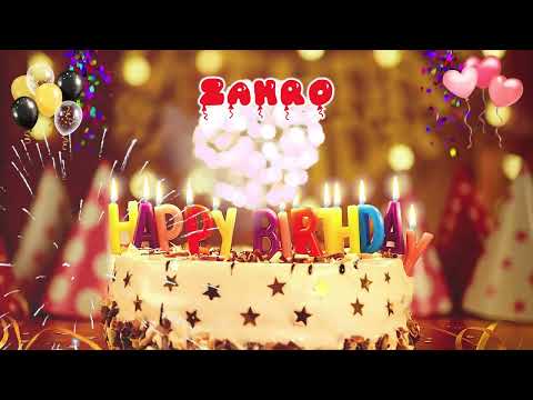 ZAHRO Happy Birthday Song – Happy Birthday to You
