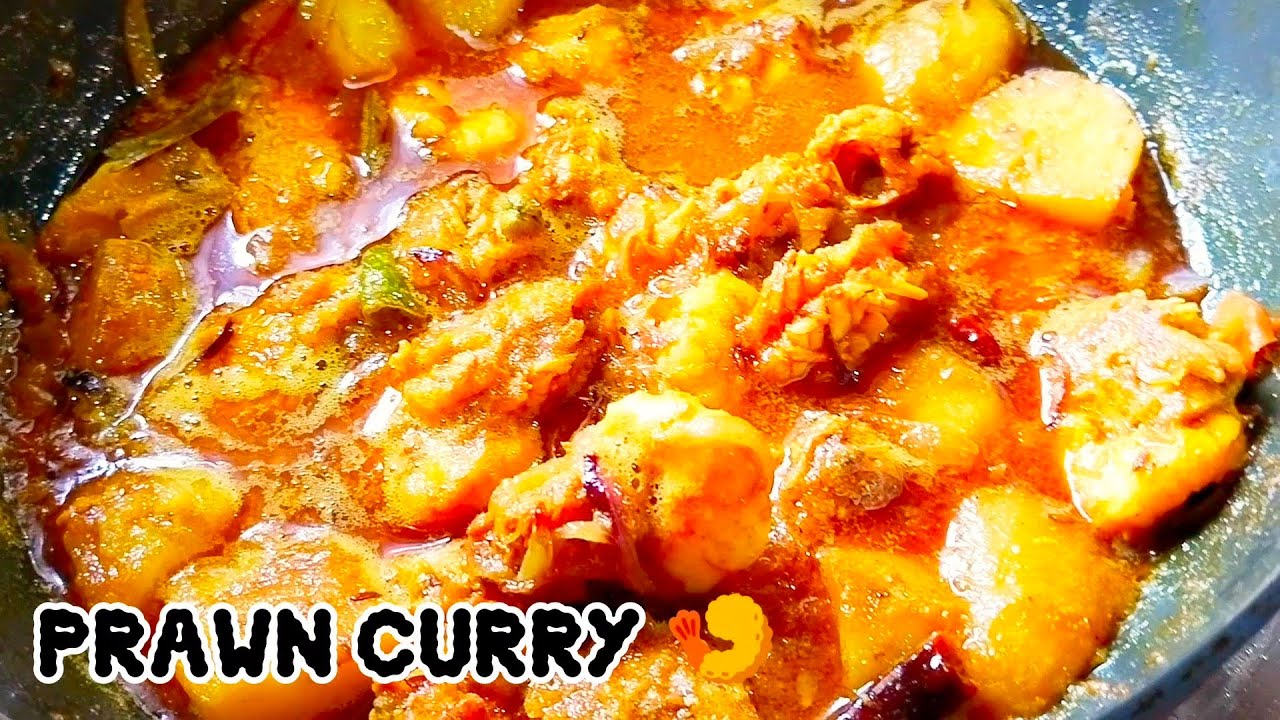 চিংড়ী মাছের রেসিপি আলু দিয়ে দেখুন কত সহজে বানানো যায়|Prawn Curry ...