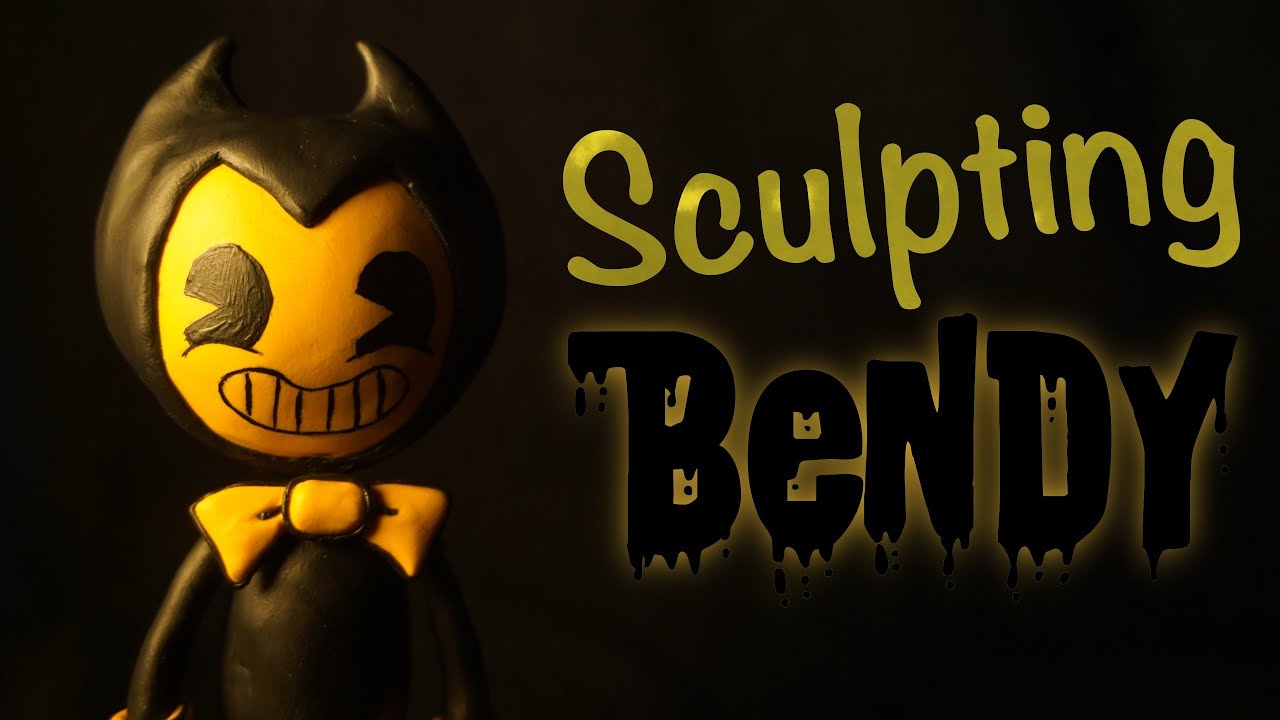 Sculpting Bendy from Polymer clay- A collab with Andrew's Clay ...