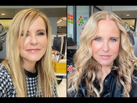 ✅  RTL-Moderatorin Katja Burkard ist für ihre Lockenpracht bekannt, doch nun zeigt sich die Blondine