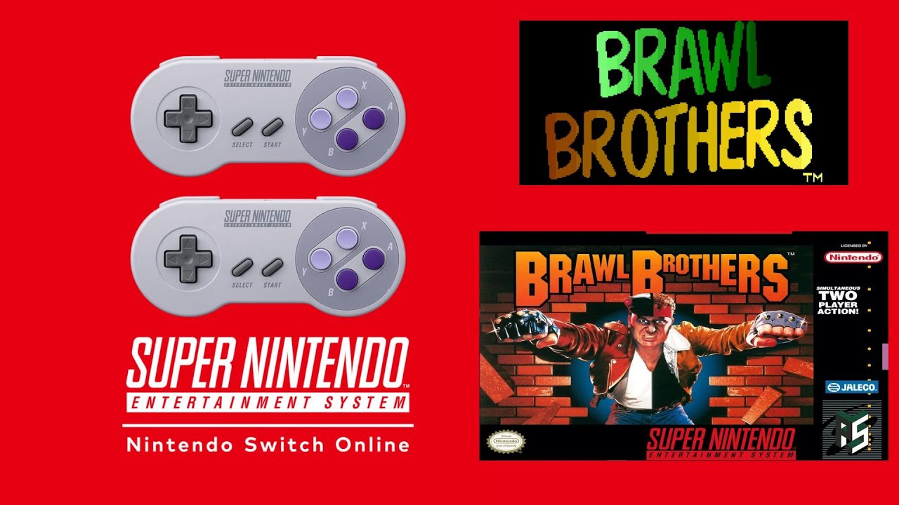 Brawl Brothers (RETRO) - Nintendo Switch Online Gameplay - YouTube