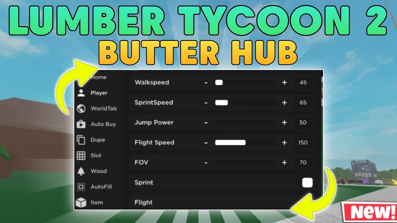 🌳Lumber Tycoon 2 Script🌳 Butter Showcase - YouTube