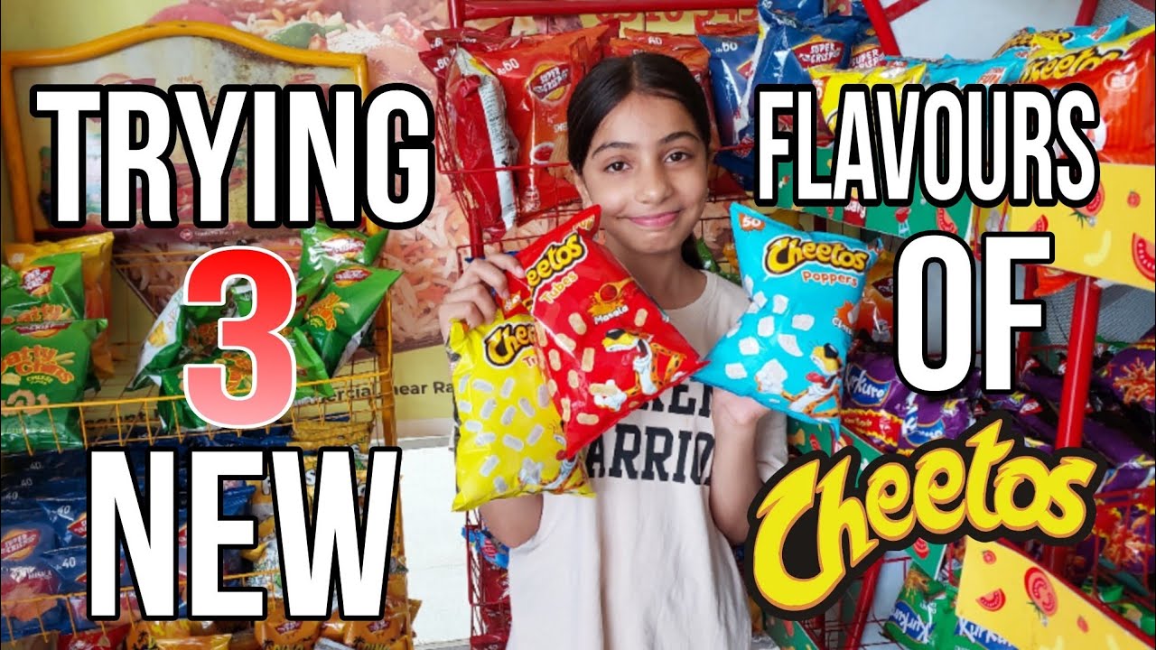 REVIEWING THE 3 NEW FLAVOURS OF CHEETOS IN PAKISTAN | ITS GABEENA - YouTube