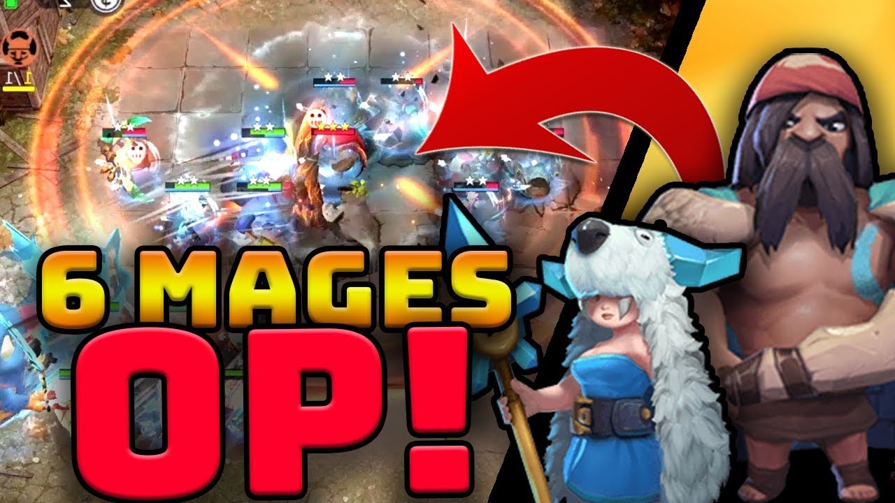6 Mages BEATS everything in the META 💥 | Full Walkthrough | Auto Chess ...