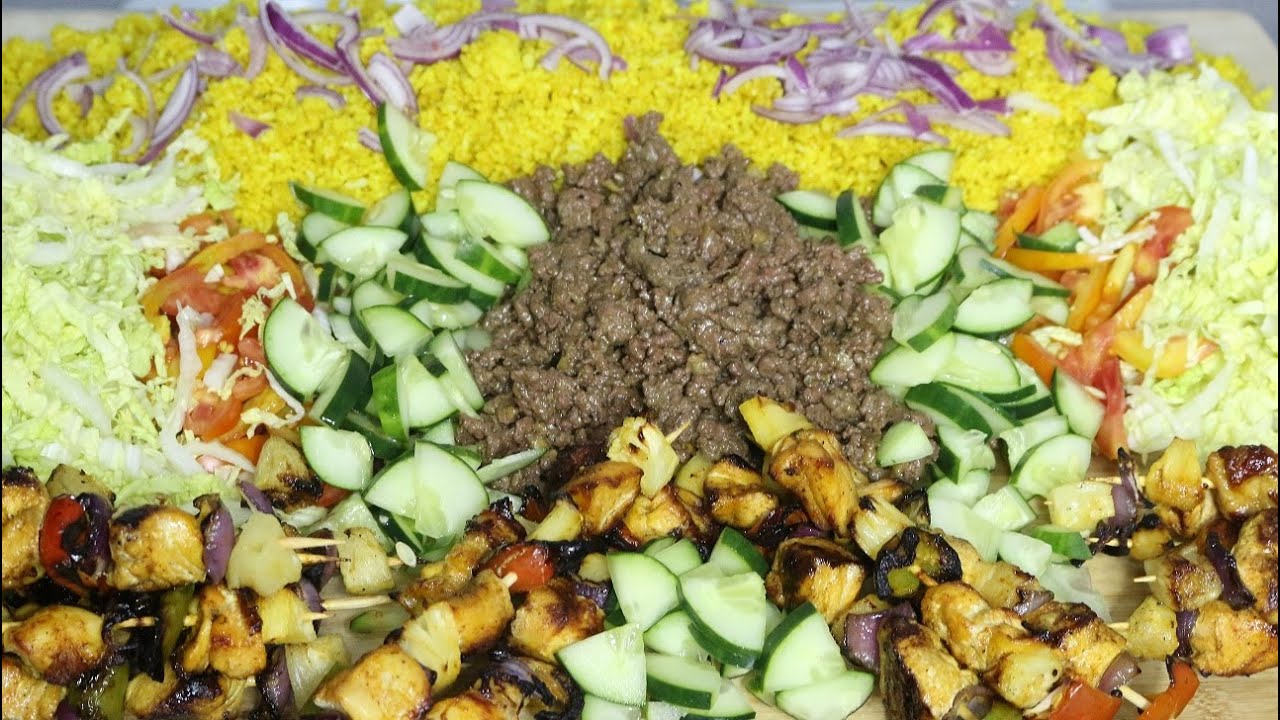 Shawarma Rice plus Shawarma Sauce Recipe - YouTube