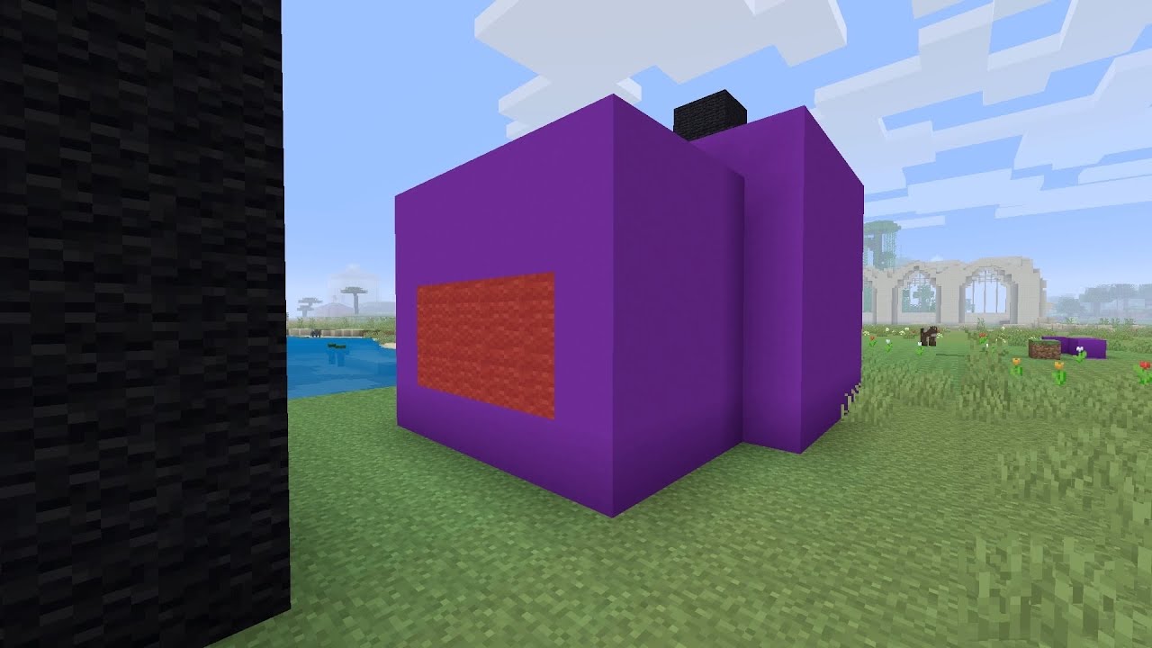 How to build a endermite in Minecraft - YouTube