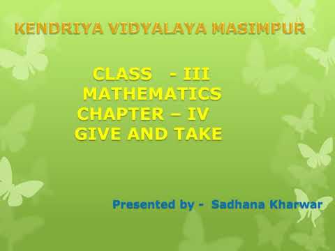 NCERT MATHS MAGIC Class 4 Chapter Give and Take - YouTube