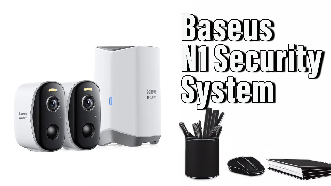 Baseus N1 Outdoor Camera: Clear Vision & Reliable Security 📹 | Unboxing ...