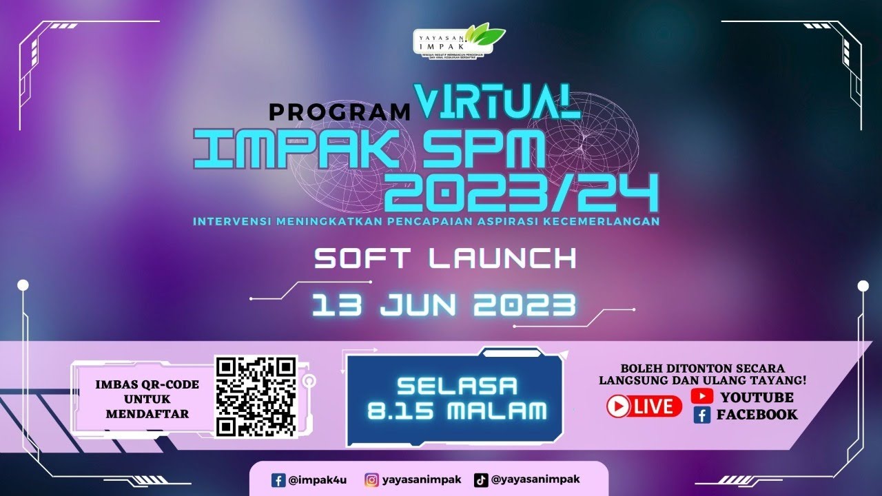 PELANCARAN PROGRAM VIRTUAL IMPAK SPM 2023/24 - YouTube