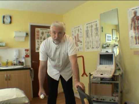PASSIVE PENDULUM EXERCISE FOR SHOULDER REHAB - YouTube