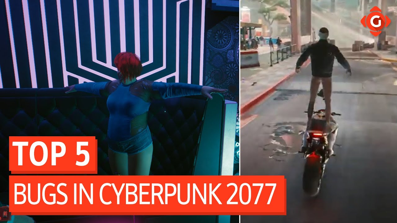 Top 5 Bugs in Cyberpunk 2077 | TOP 5 - YouTube