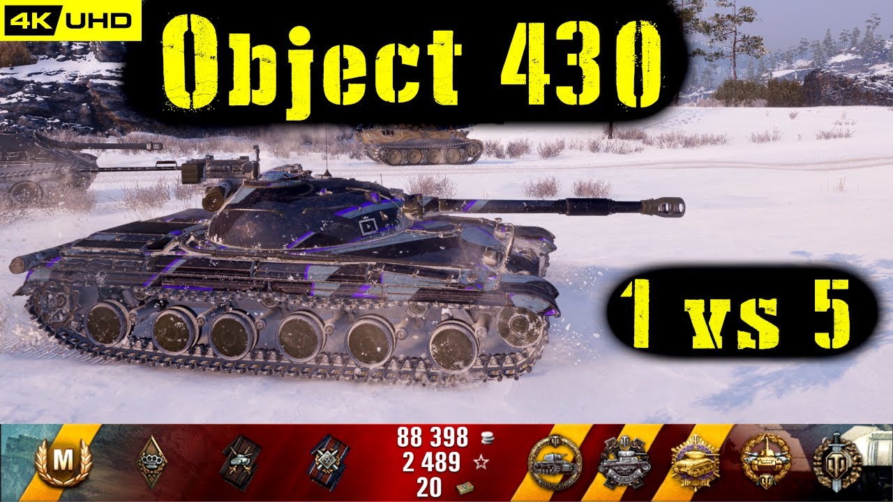 World Of Tanks Object 430 Replay 11 Kills 6 9k Dmg Patch 1 6 1 Youtube