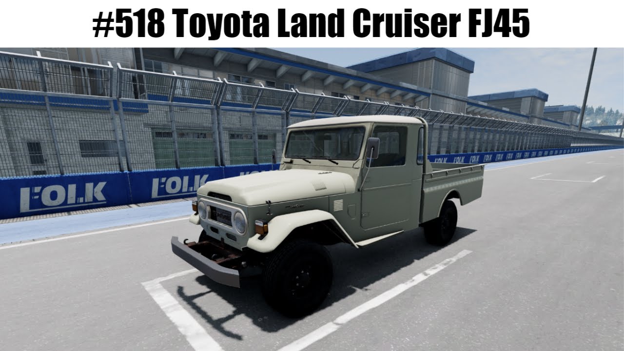 West Coast Trial: Toyota Land Cruiser FJ45 (Beamng Drive) - YouTube