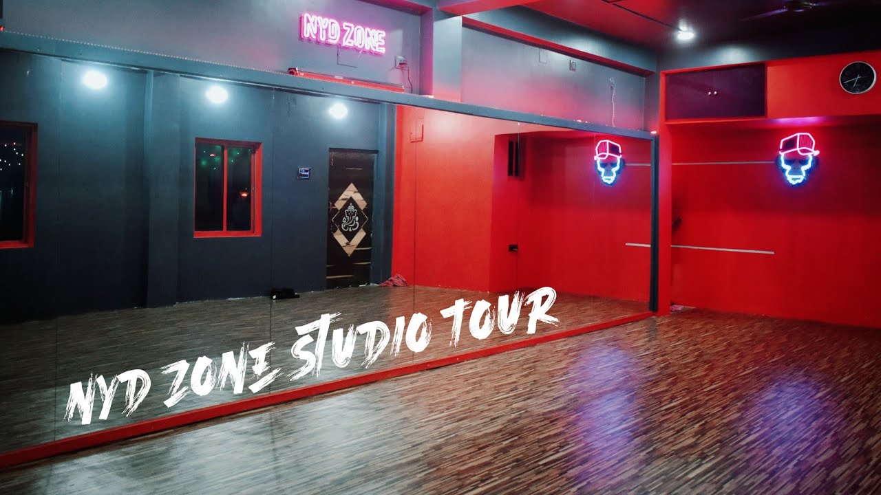 NYD ZONE STUDIO TOUR | DANCE STUDIO KOLKATA | NYD ZONE - YouTube
