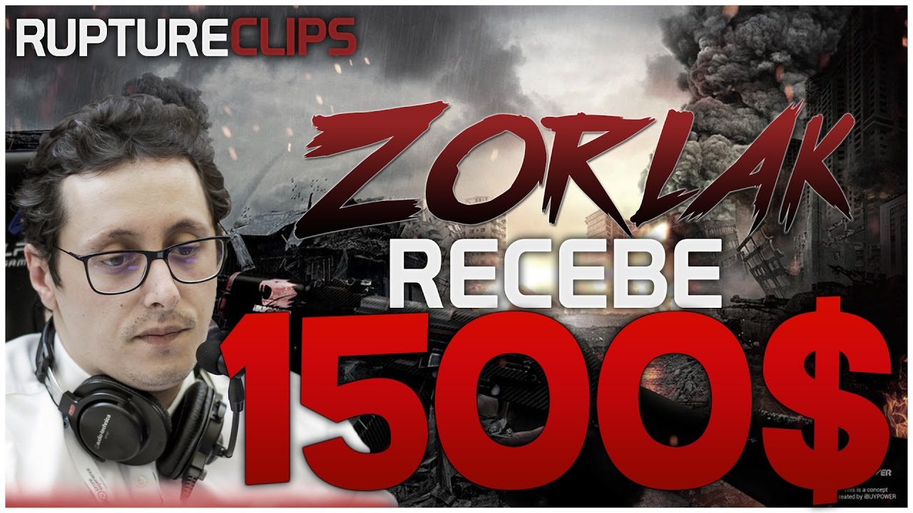 ZORLAK RECEBE 1500$ EM UMA DOAÇÃO - YouTube