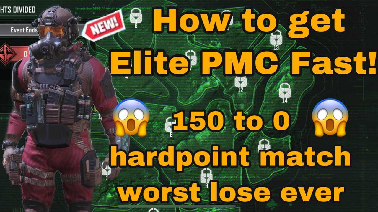 How To Get Elite PMC Fast/150 to 0 Hardpoint match Worst Lose Ever/Call ...