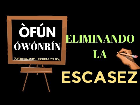 ÒFÚN ÓWÓNRÍN/ ELIMINANDO LA ESCASEZ - YouTube