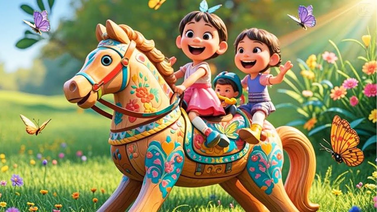 Lakdi Ki Kathi Kathi Pe Ghoda - लकड़ी की काठी | Hindi Poem For Kids ...