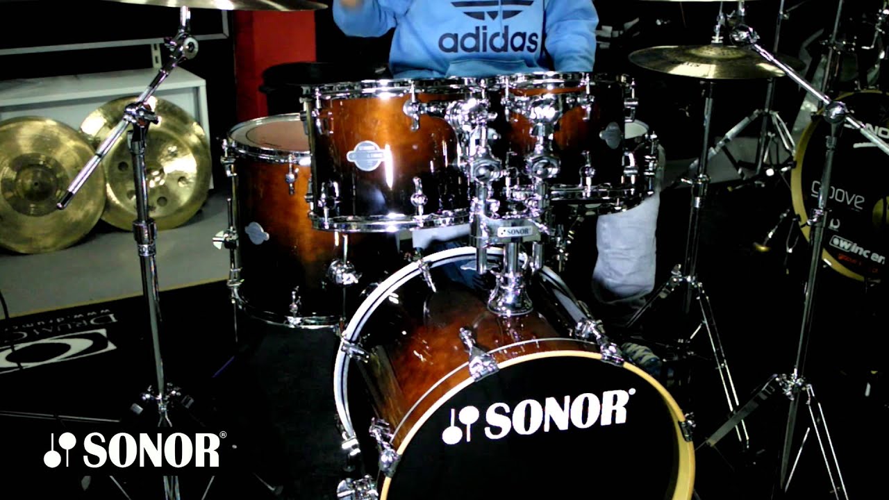 Bateria Sonor Essential Force Studio - Groove It Up Drum Shop - YouTube
