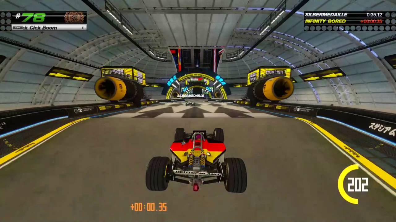 Let's Play: TrackMania Turbo #8 - Green Series / International Stadium ...