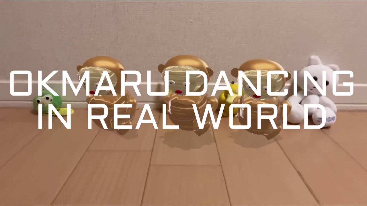 【3DCG】OKMARU DANCING IN REAL WORLD【DANCE】 - YouTube