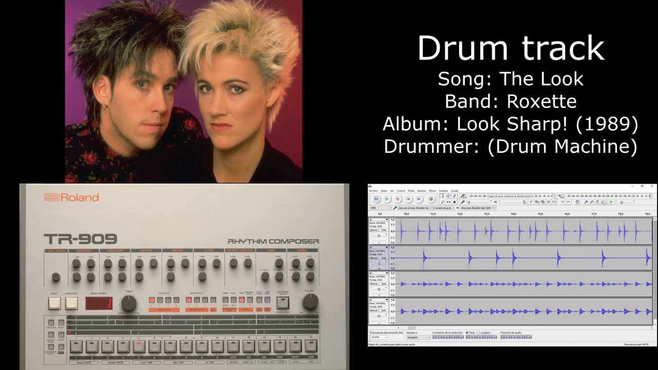 The Look (Roxette) • Drum Track - YouTube