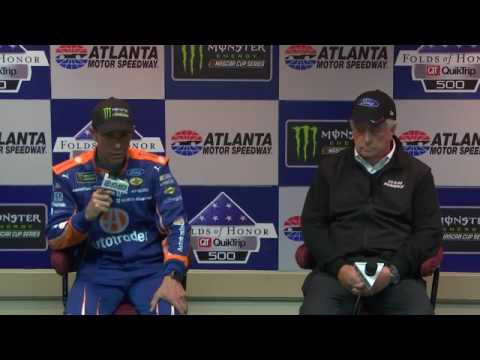2017 NASCAR Atlanta Cup Post-Race Press Conference - YouTube