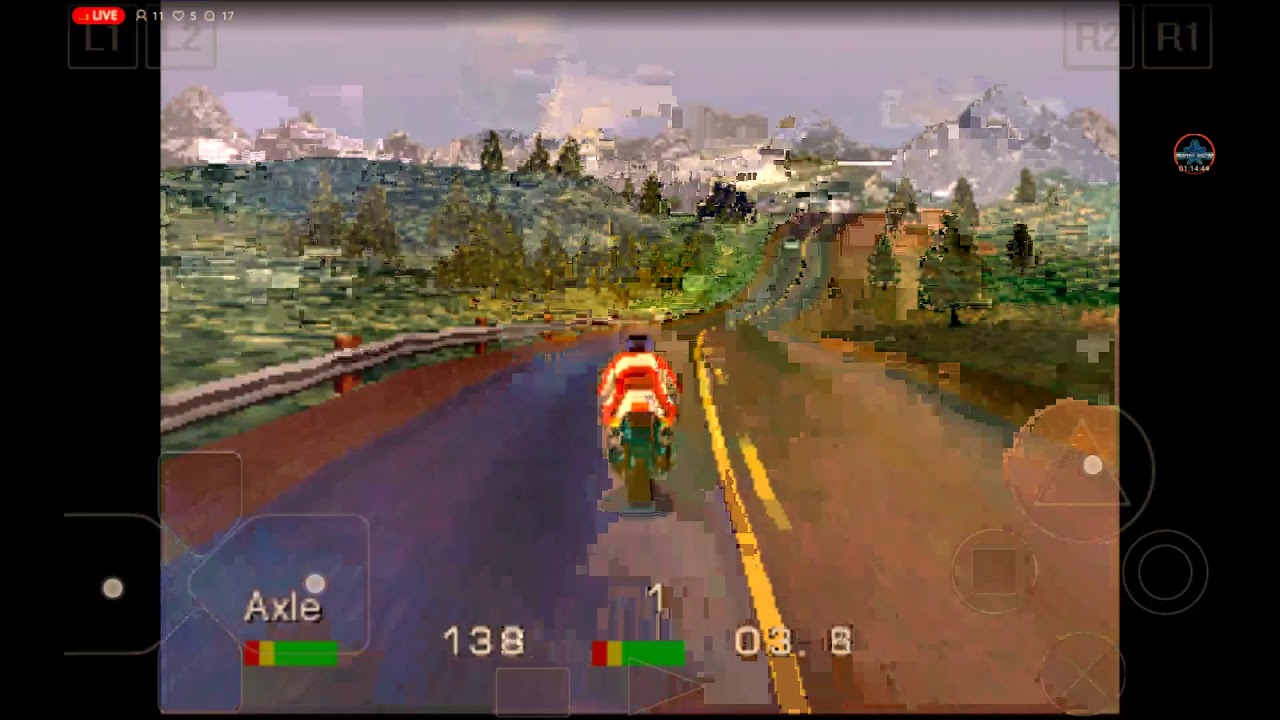 TEST TING NEW EMULATOR FOR ROAD RASH /CHEAT/ - YouTube