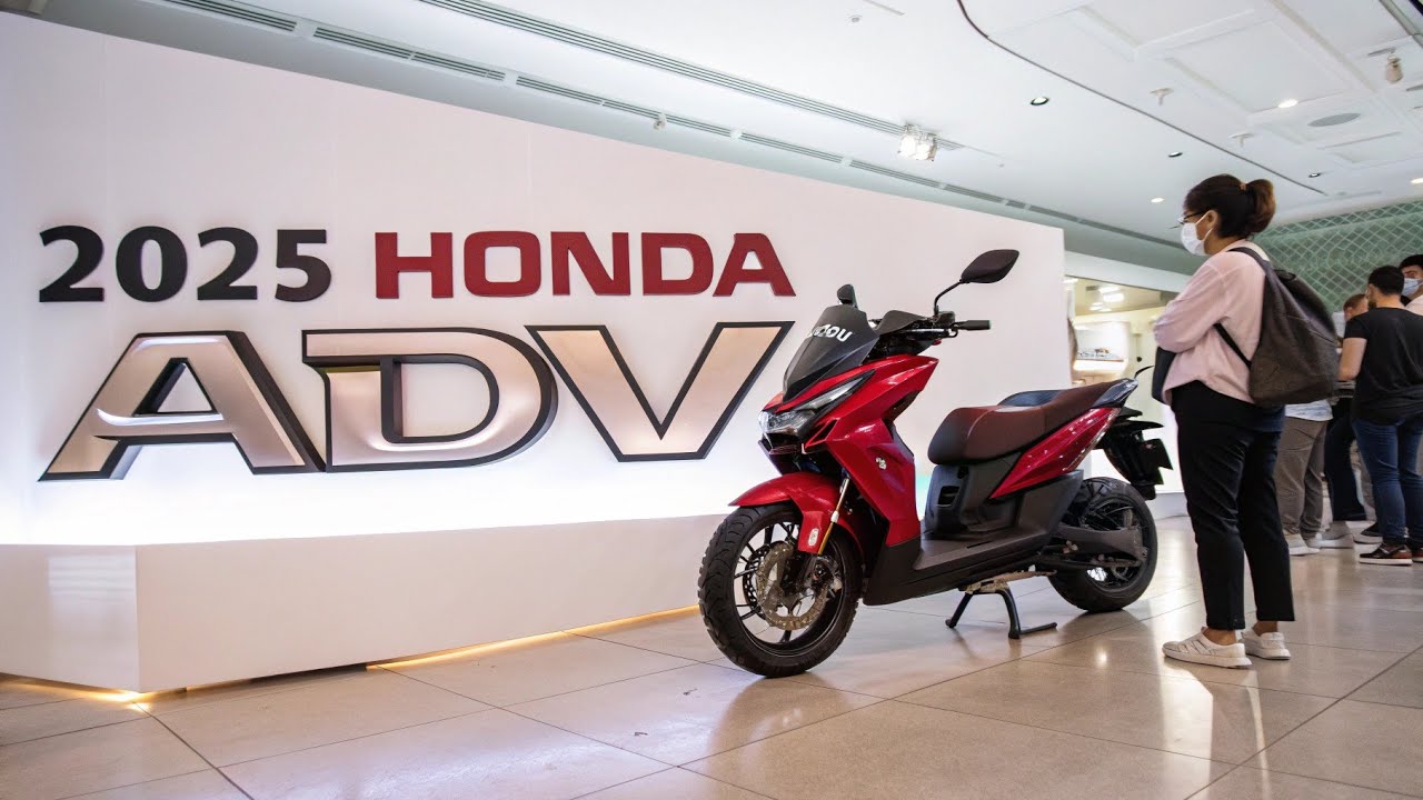 Finally! 2025 Honda ADV 160 Launched — New Look, Smarter Tech & More ...