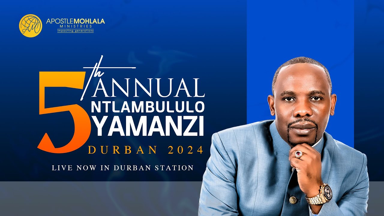 Intlambululo Yamanzi Durban | Apostle MJ Mohlala | Live in Durban | 02 ...