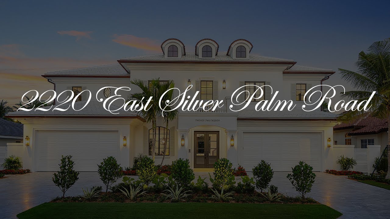2220 East Silver Palm Road, Boca Raton, Florida 33432 - YouTube