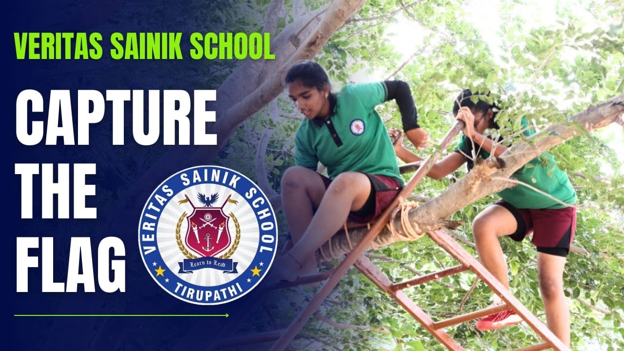 Veritas Sainik School || Race for the Flag : Outwit, Outplay, Outshine ...