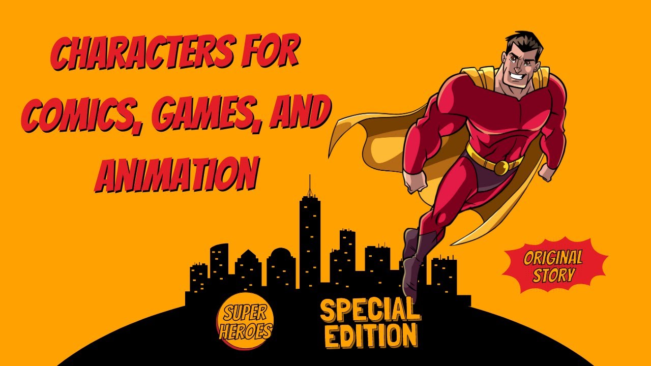 How to Design Characters for Comics, Games, and Animation | Expert Tips ...