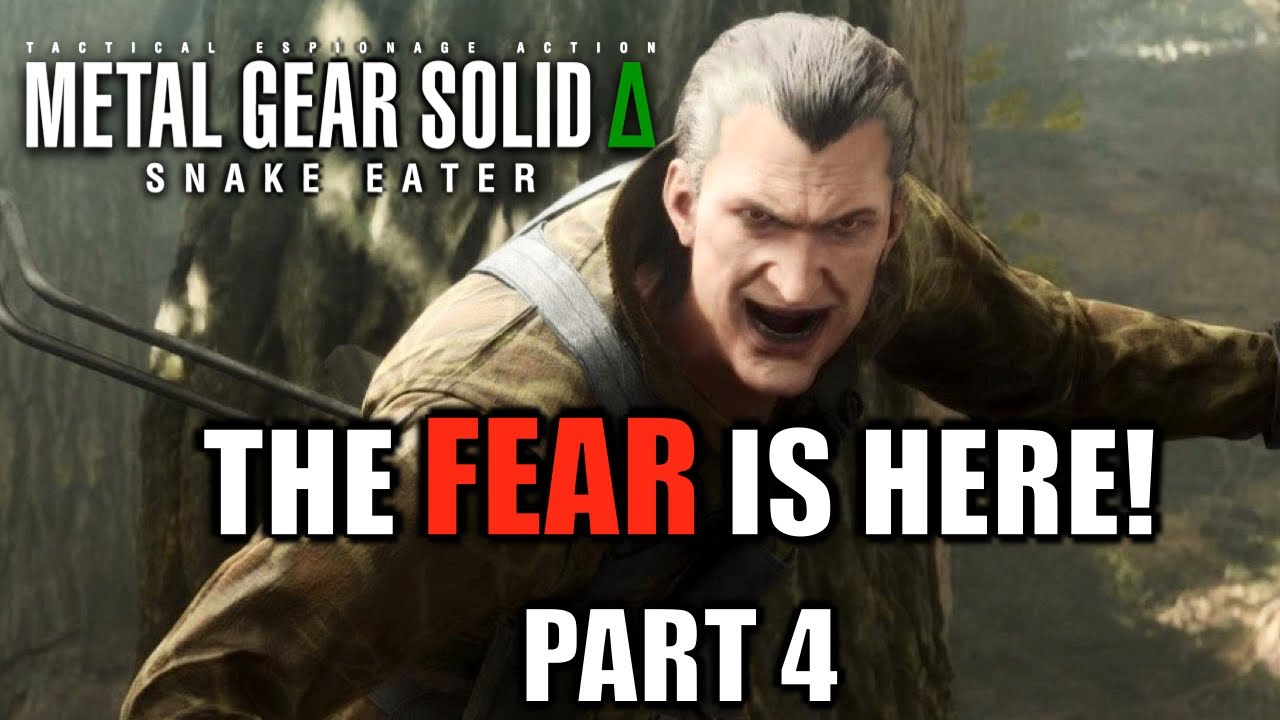 Metal Gear Solid 3 Snake Eater – The Fear Boss Fight! | Part 4 Gameplay ...